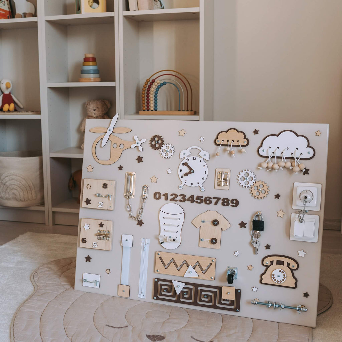 Extra Large Wall activity board – Busybunnytoys